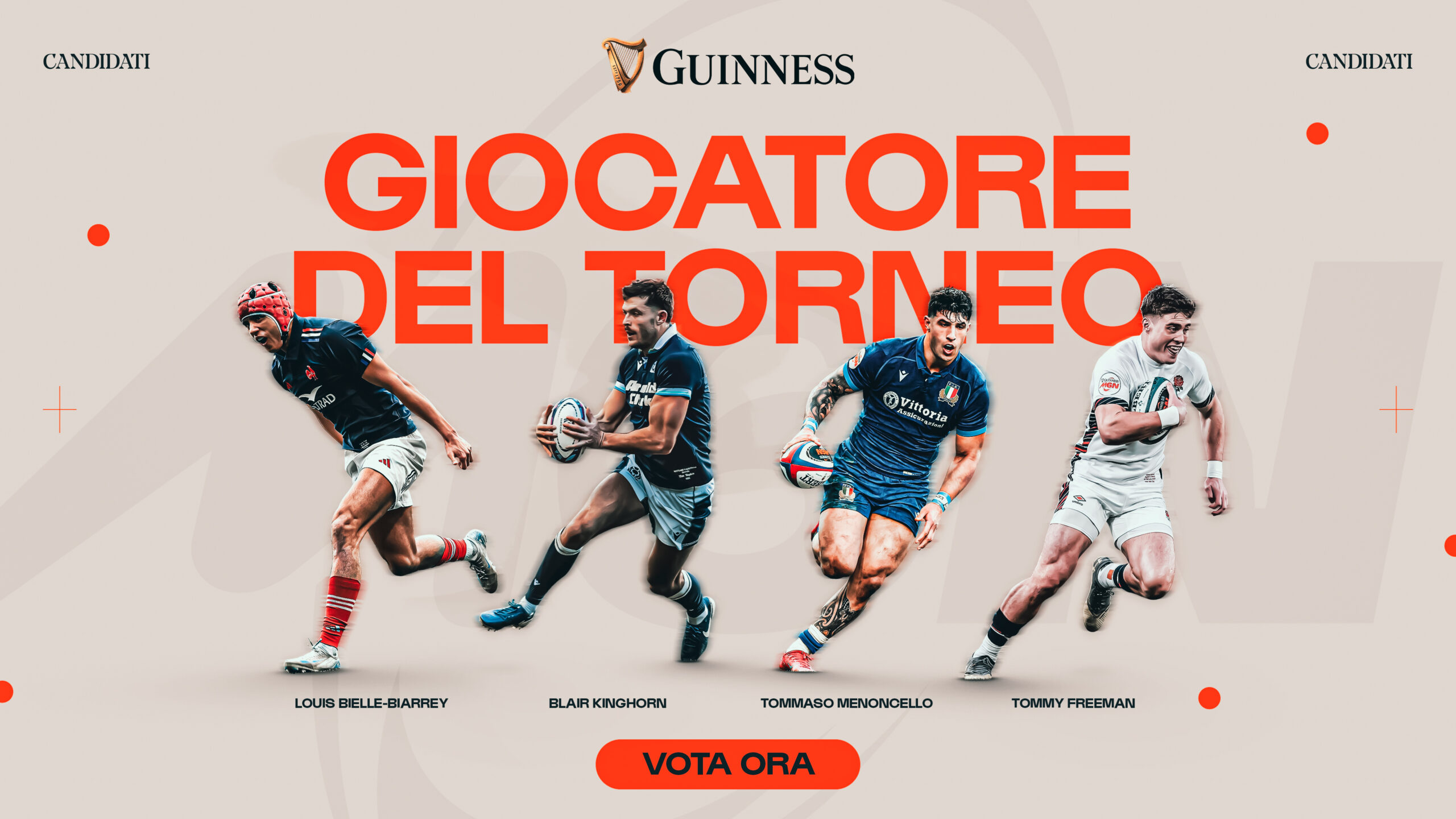 Guinness Sei Nazioni 2025, Tommaso Menoncello candidato a MVP del torneo - Federazione Italiana ...